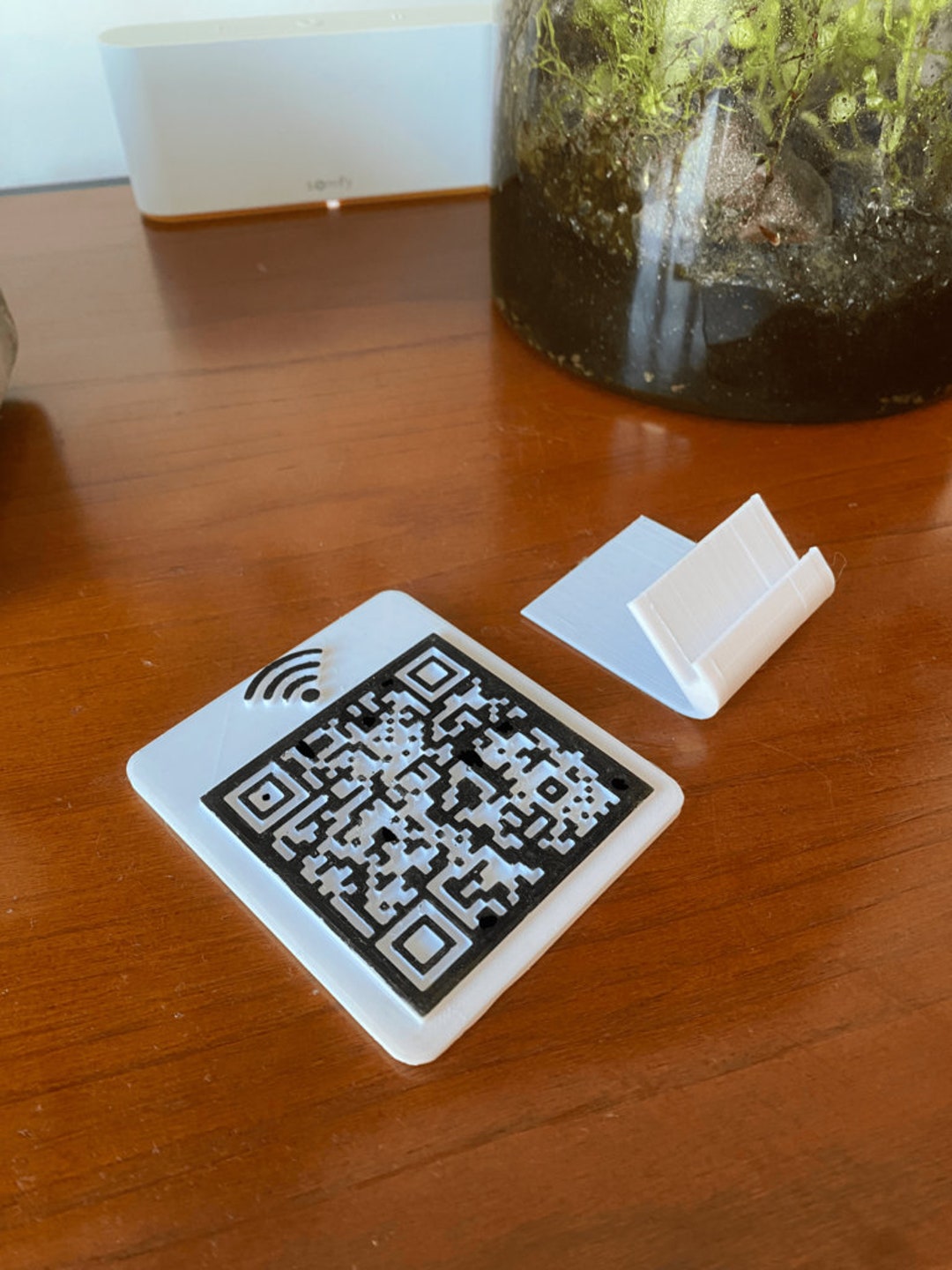 Custom QR Code Keyring or Tag for WIFI, Restaurants, Menus, Homes, or ...
