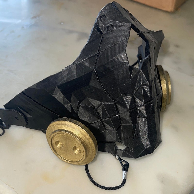 Skeleton Face Mask - Etsy