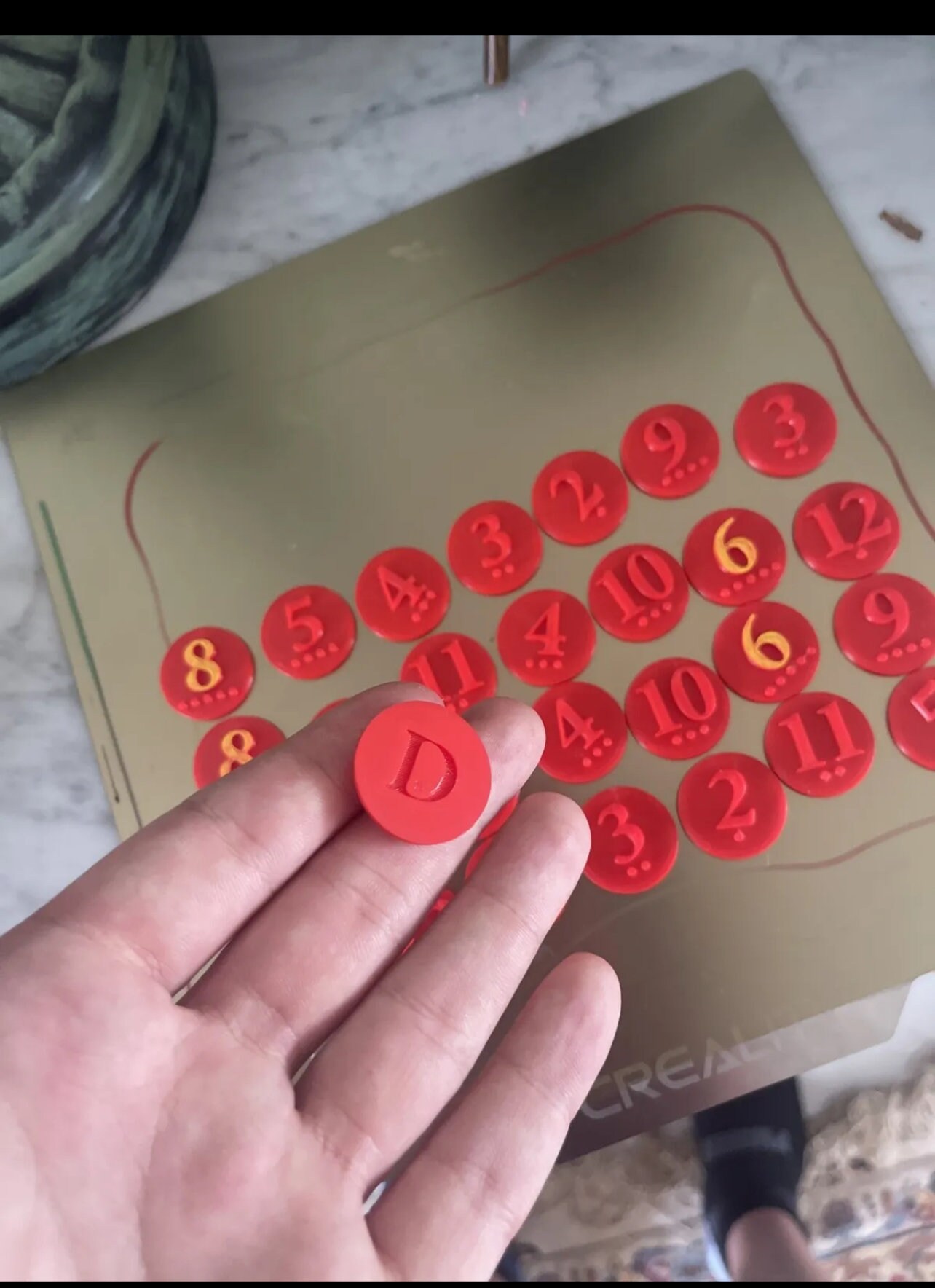 Settlers of Catan Replacement Numbers - Etsy