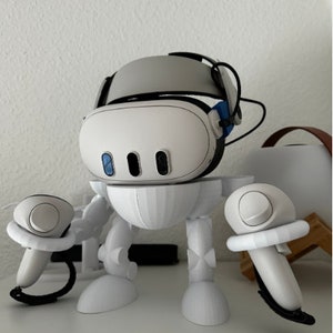 Robot Oculus Meta Quest VR Headset and Controller Stand - Etsy