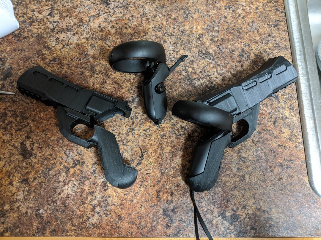 Oculus Quest Pistol Grips (PAIR) Options for QUEST and QUEST 3 - Etsy