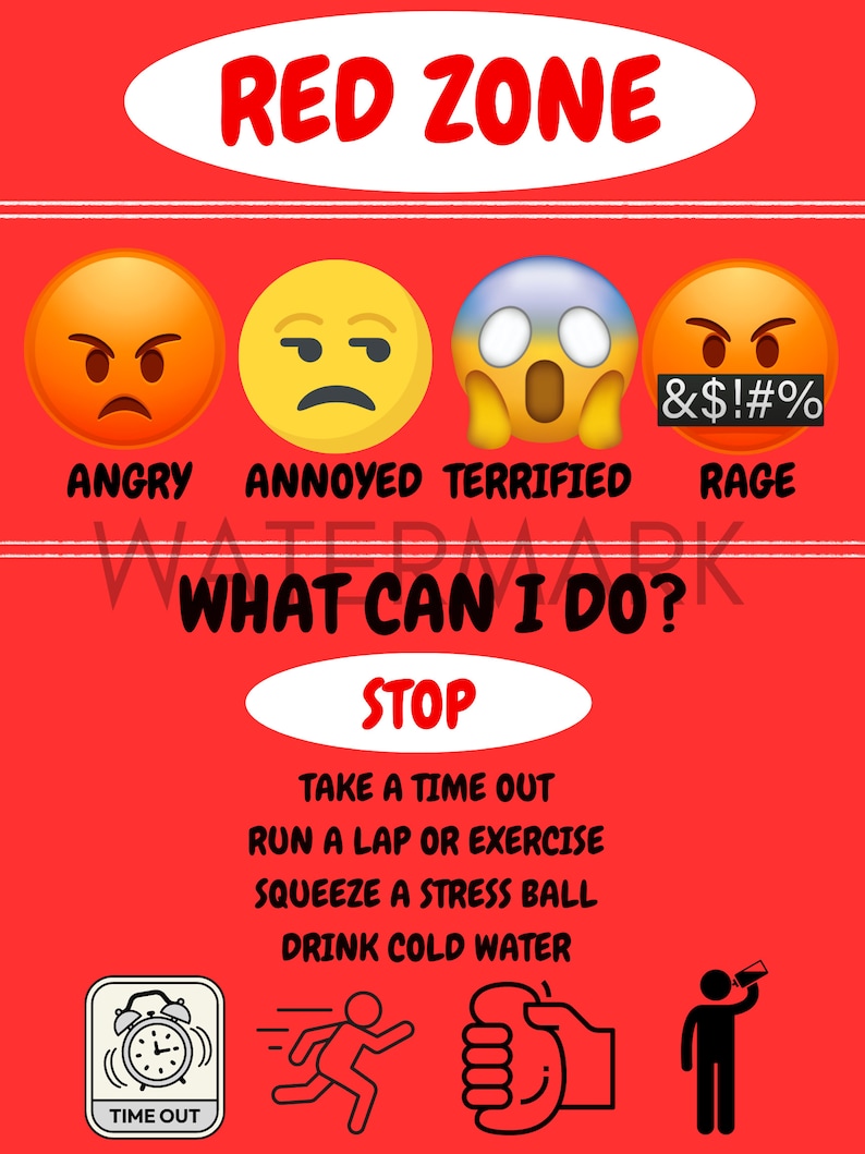 Zones of Regulation - Etsy