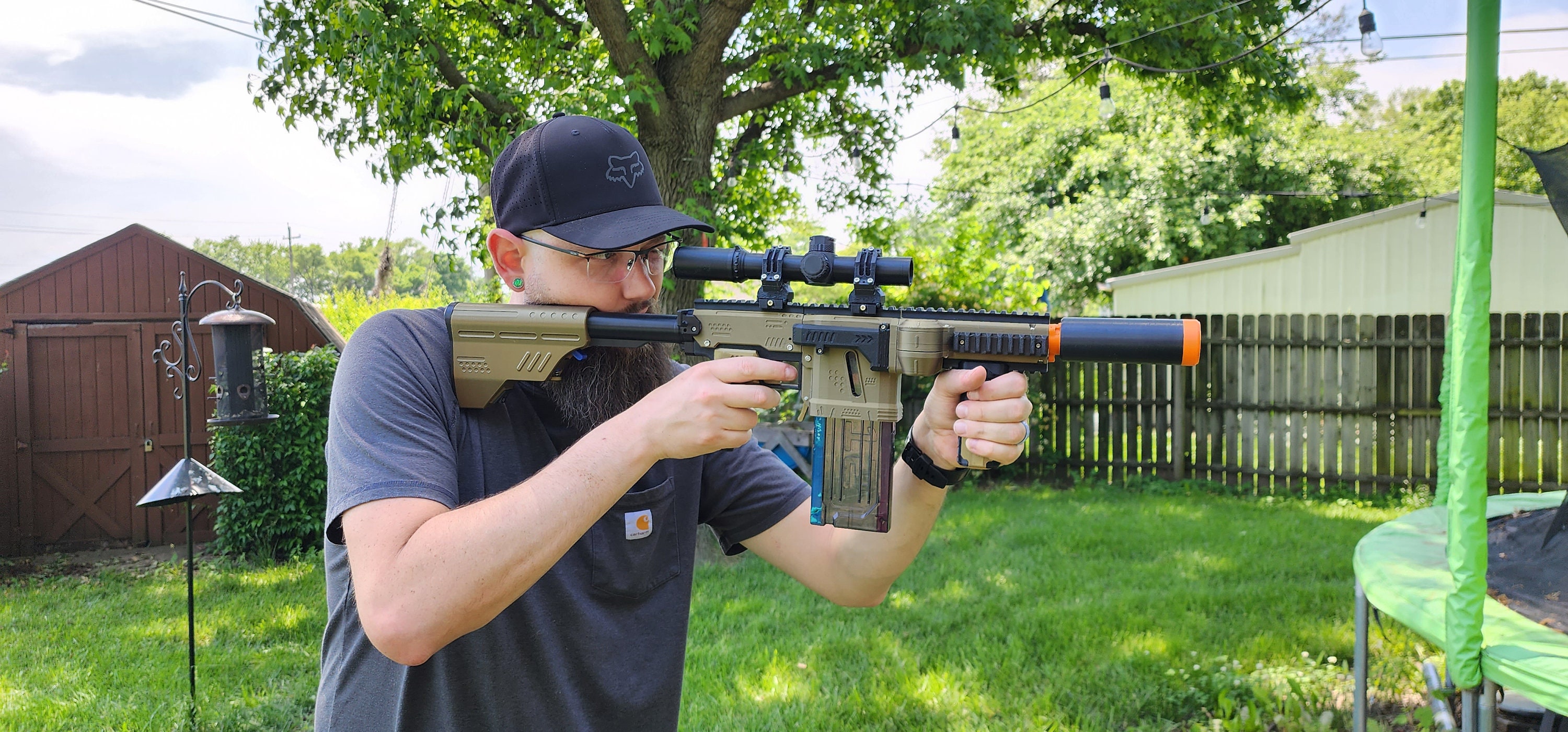 Faux Suppressor for Gryphon Nerf Blaster - Removable - Etsy