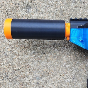 Faux Suppressor for Gryphon Nerf Blaster - Removable - Etsy