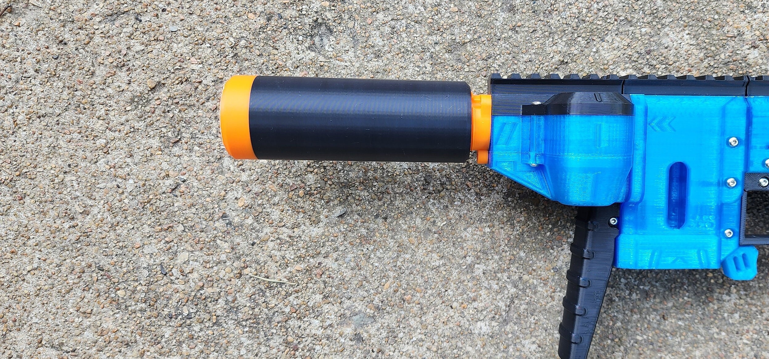 Faux Suppressor for Gryphon Nerf Blaster - Removable - Etsy