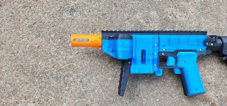Faux Suppressor for Gryphon Nerf Blaster - Removable - Etsy