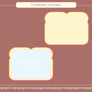 Toasty Twitch Package | Animated Stream Overlay, Cute Toast Theme ...