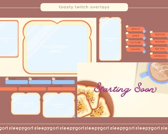 Cute Toast Twitch Emotes Discord Emotes Youtube Emotes - Etsy