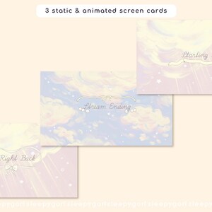 Coquette Darling Twitch Overlay | Animated Stream Overlay, Pastel Pearl ...