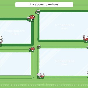 Worm Twitch Package - Pastel Version | Animated Stream Overlay, Cozy ...