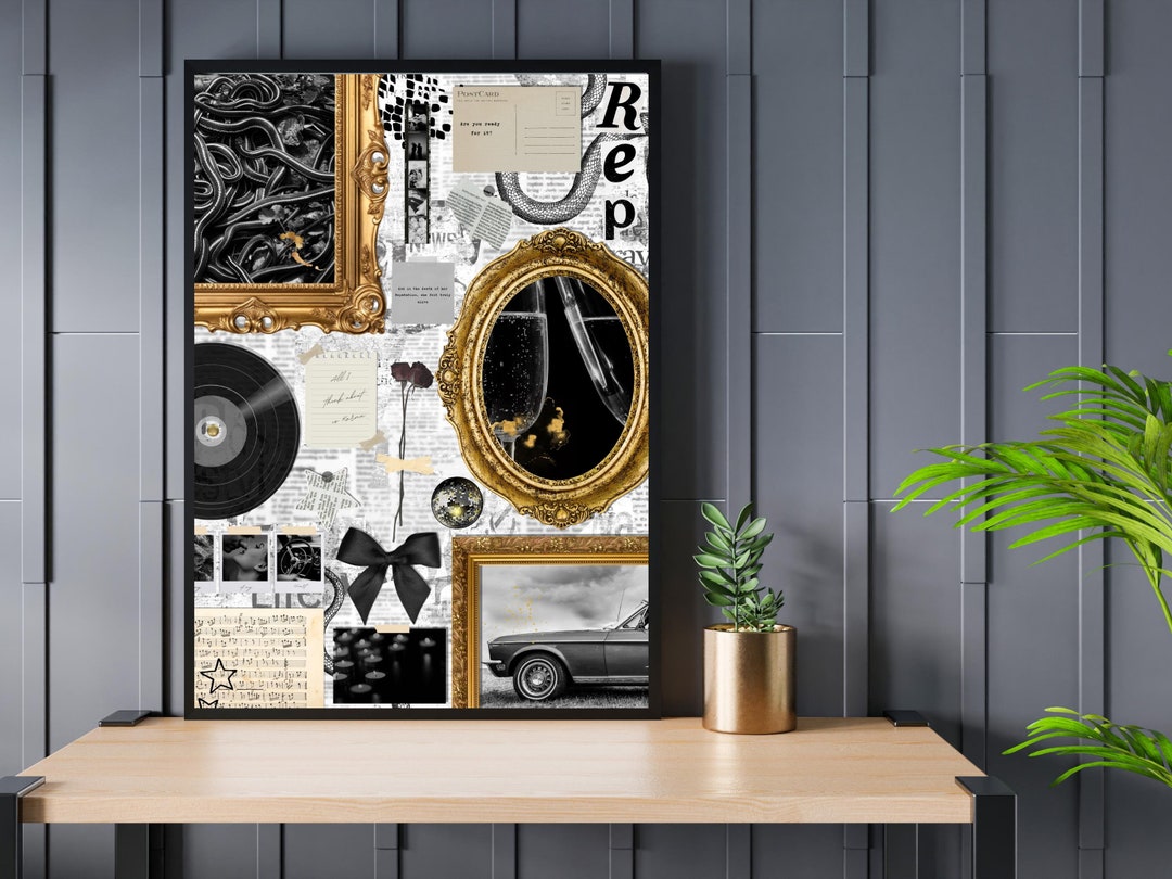 Reputation-inspired Wall Art, Printable, Girly Wall Art, Dorm Wall Art ...