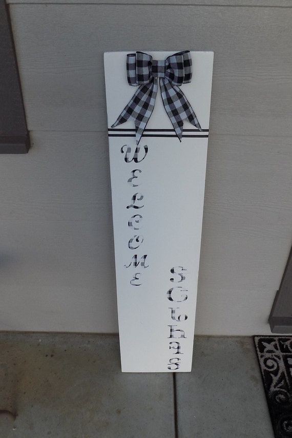 Welcome Sign in English/ ᏕᏣᏓᏂᎸᎦ you Are All - Etsy