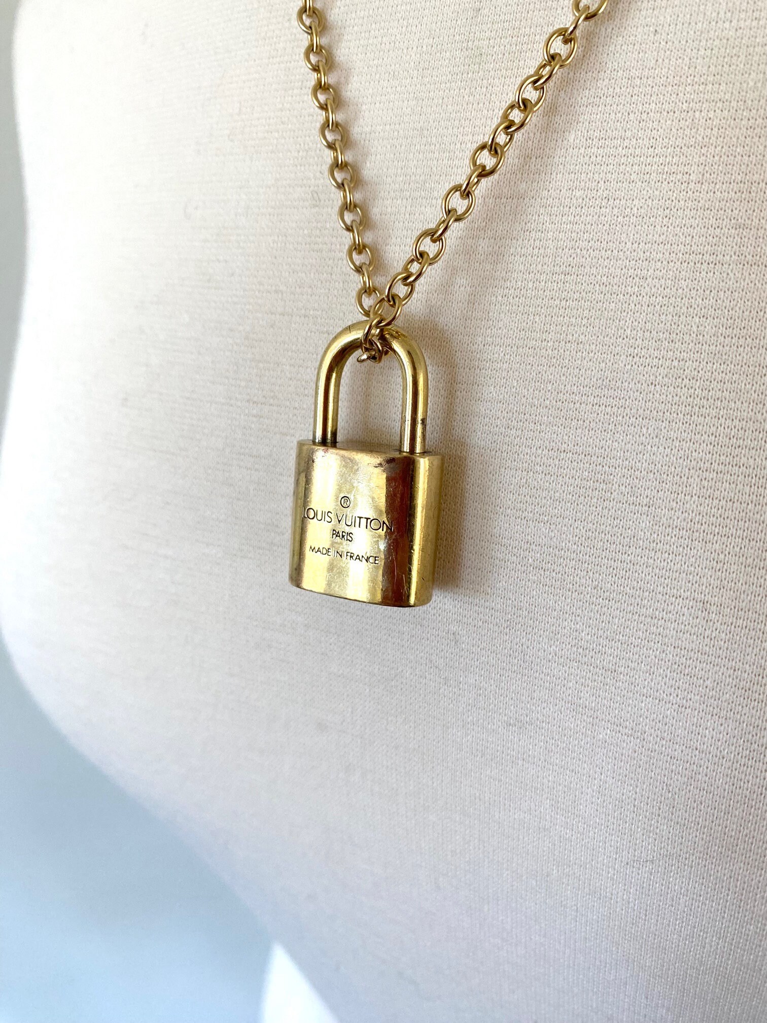 Authentic Vintage LV Lock and Key Couples Layering Two - Etsy
