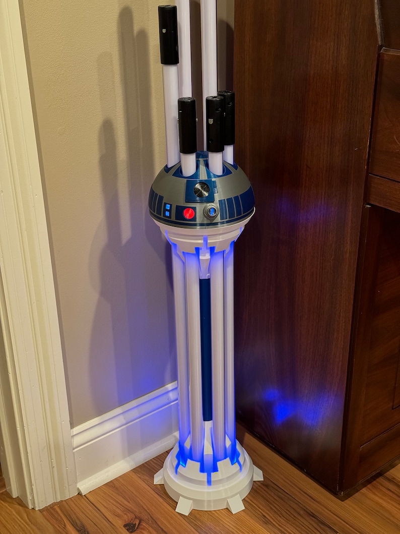 R2-D2 Version Lightsaber Blade Stand - Etsy