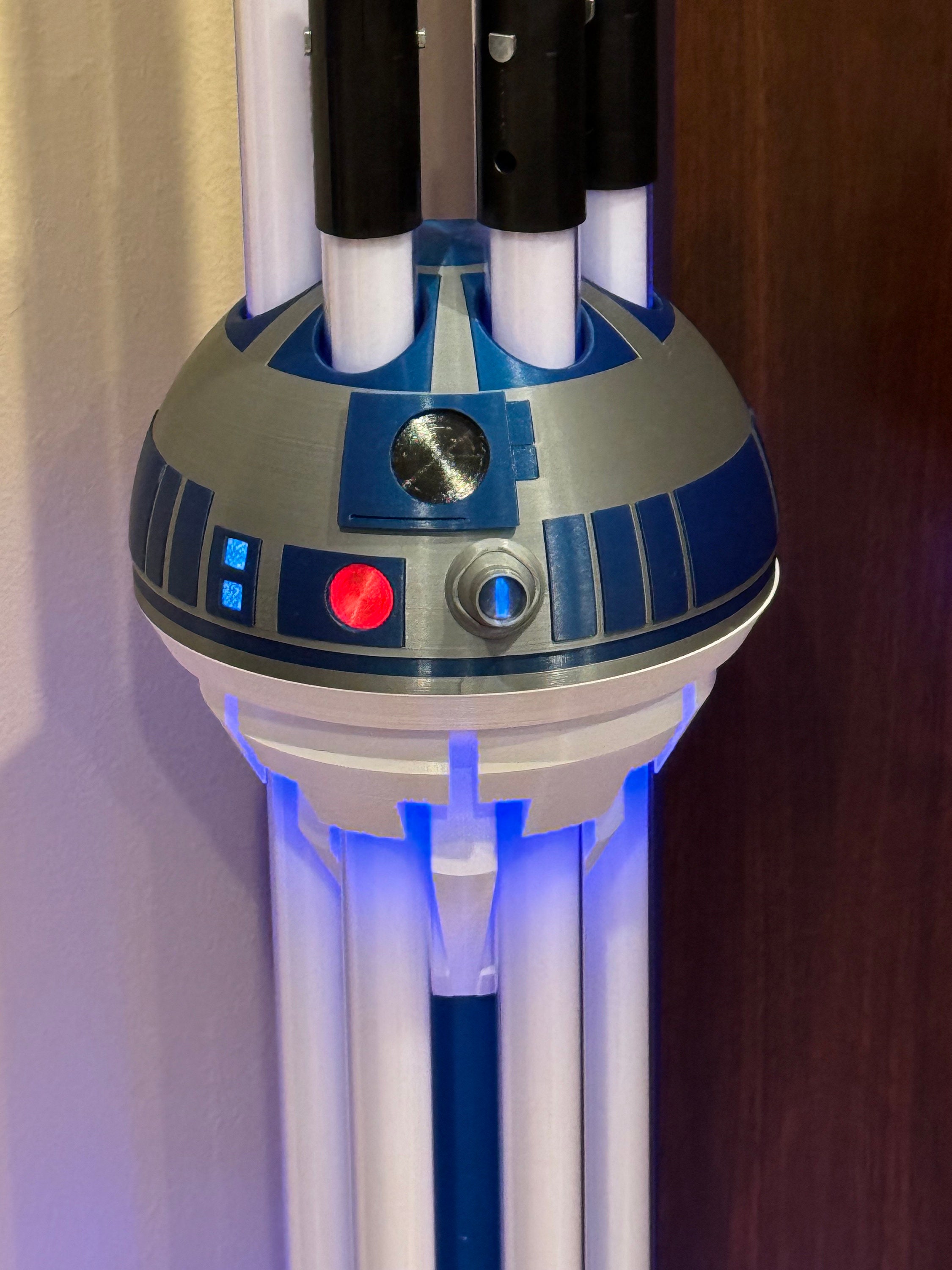 R2-D2 Version Lightsaber Blade Stand - Etsy