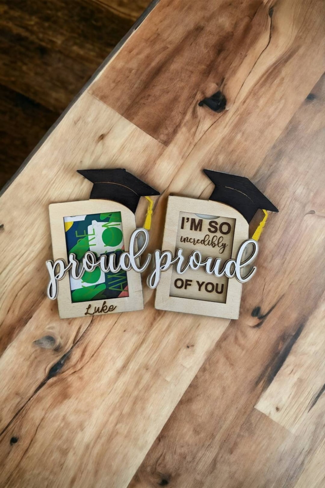 Custom Graduation Gift Card Holder - Etsy