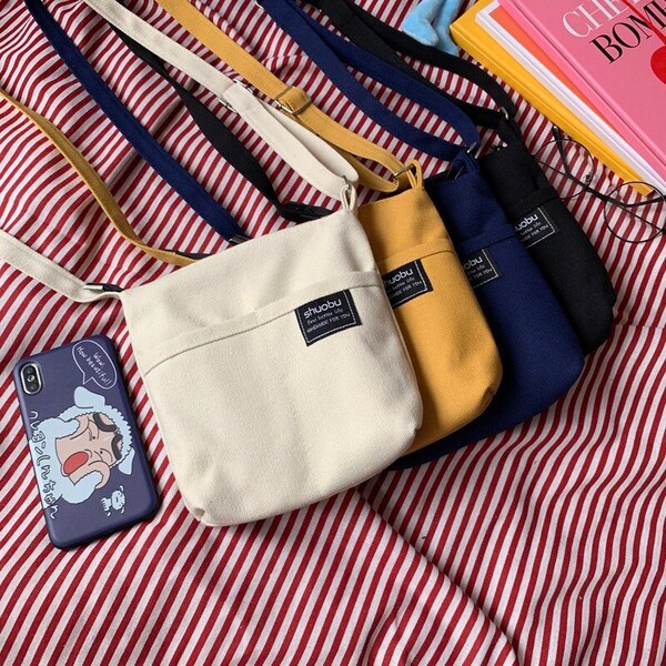 Custom Small Canvas Bags - Etsy