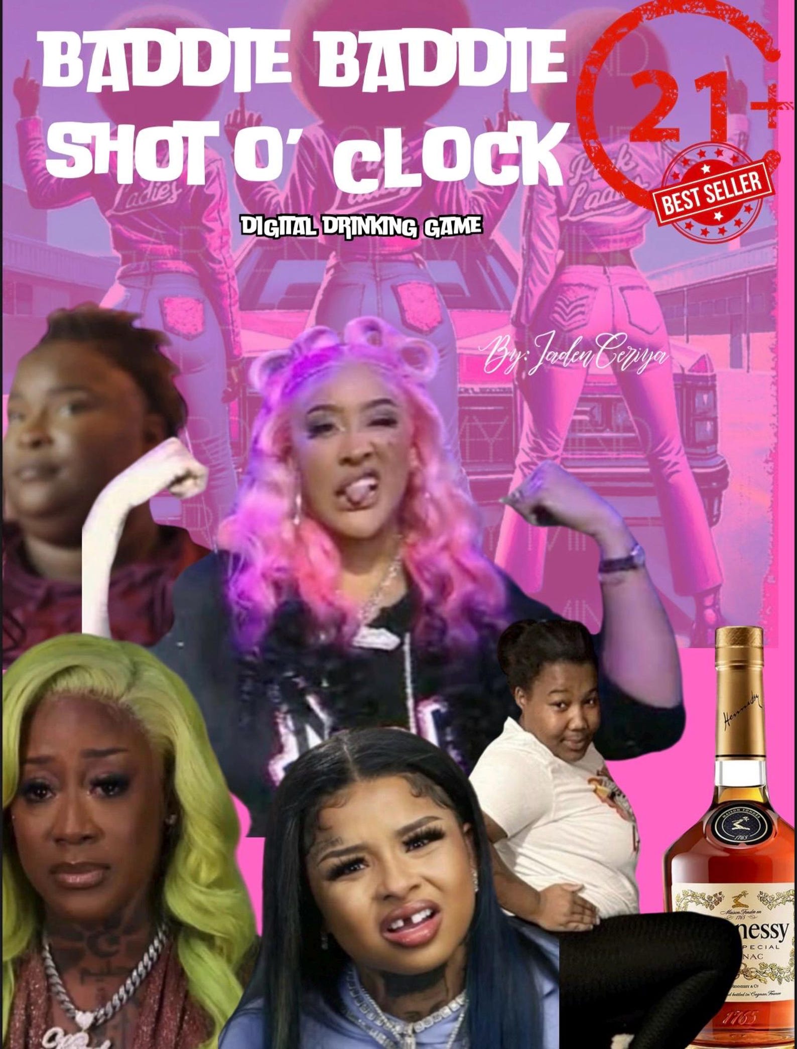 Baddie Baddie Shot O’ Clock | Digital Only! - Etsy