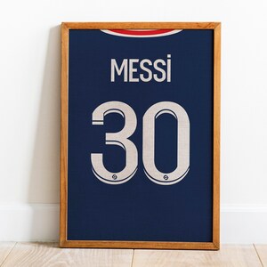 Printable Lionel Messi Jersey Posters Bundle, Set of 3 Prints - Etsy
