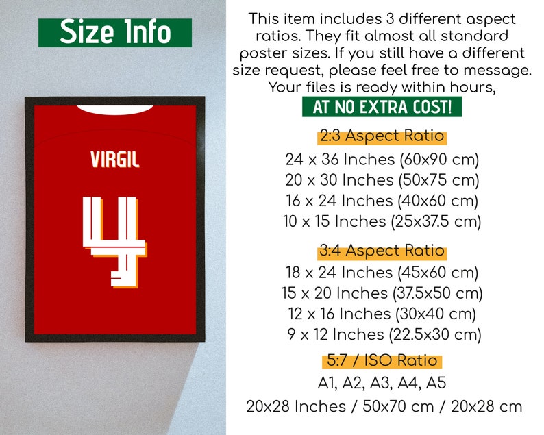 Virgil Van Dijk Jersey Poster, Dutch Football Print (digital Download ...