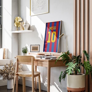Printable Lionel Messi Jersey Posters Bundle, Set of 3 Prints - Etsy