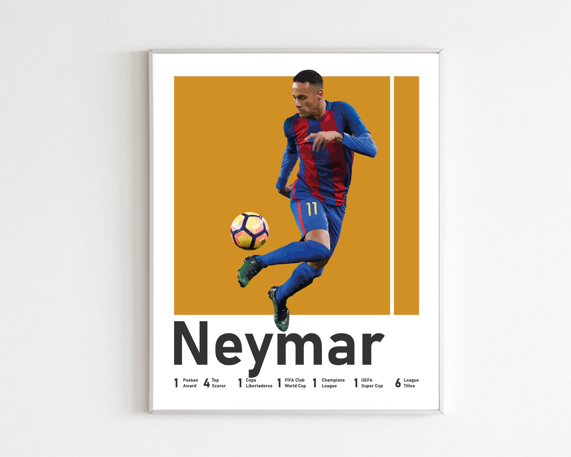 Printable Soccer Stars Poster Bundle Messi Ronaldo Mbappe - Etsy Australia