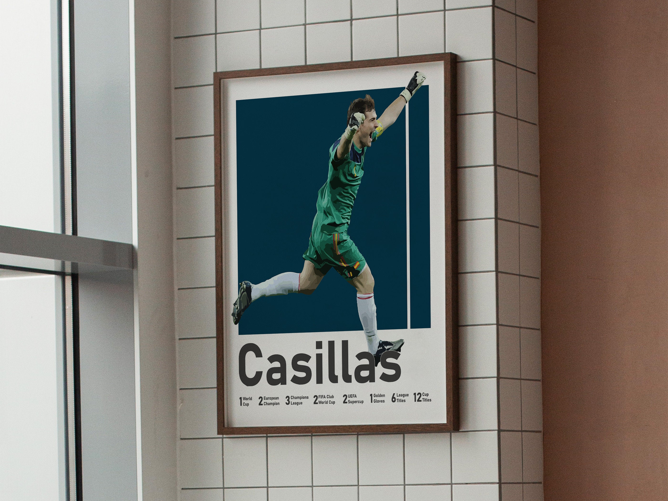 Printable Iker Casillas Poster, Spanish Legendary Goalkeeper, Casillas ...