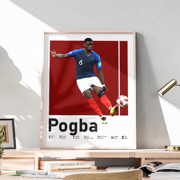 Paul Pogba - Etsy