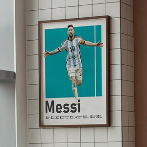 Printable Messi Ronaldo Neymar Posters Binder, Football Stars Wall ...