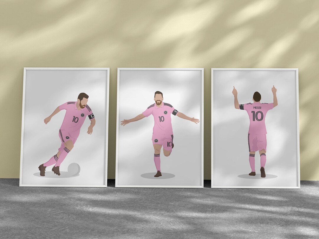 Printable Lionel Messi Posters 2023-2024 Season Teen Room - Etsy México