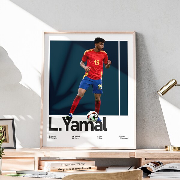 Lamine Yamal Poster - Etsy