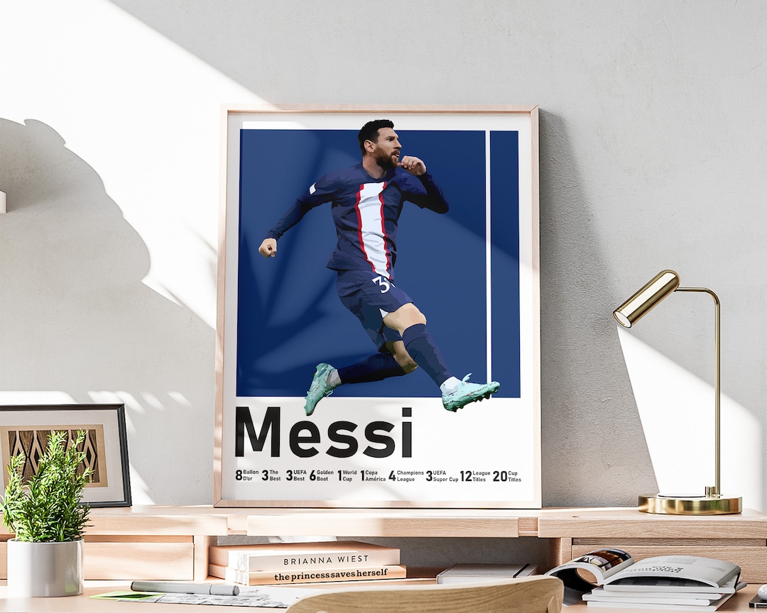 Printable Lionel Messi Decor, Argentinian Soccer Legend, Messi ...