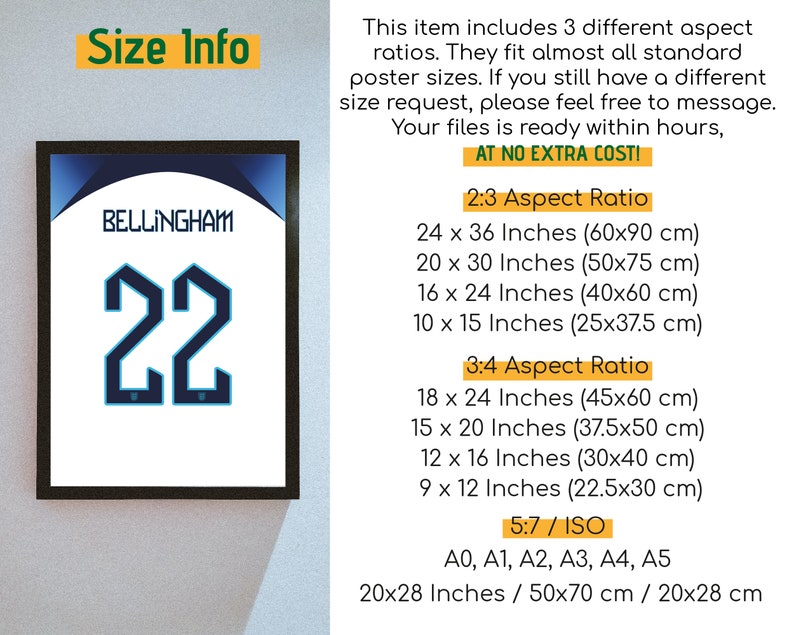 Printable Jude Bellingham Shirt England Football Kit - Etsy