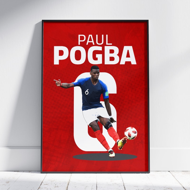 Paul Pogba - Etsy