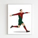 Printable Football Stars Posters Bundle Ronaldo Messi Neymar - Etsy