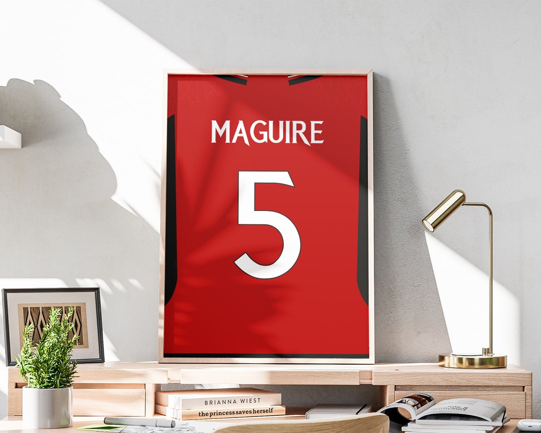 Harry Maguire Jersey, Instant Download, Printable Maguire Kit, 2023 ...