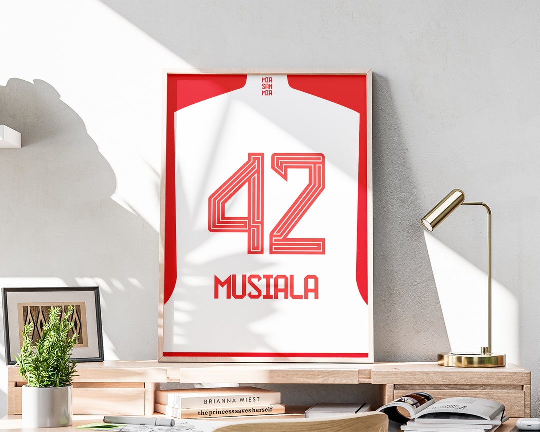 Printable Jamal Musiala Shirt, 2023-2024 New Kit, German National ...
