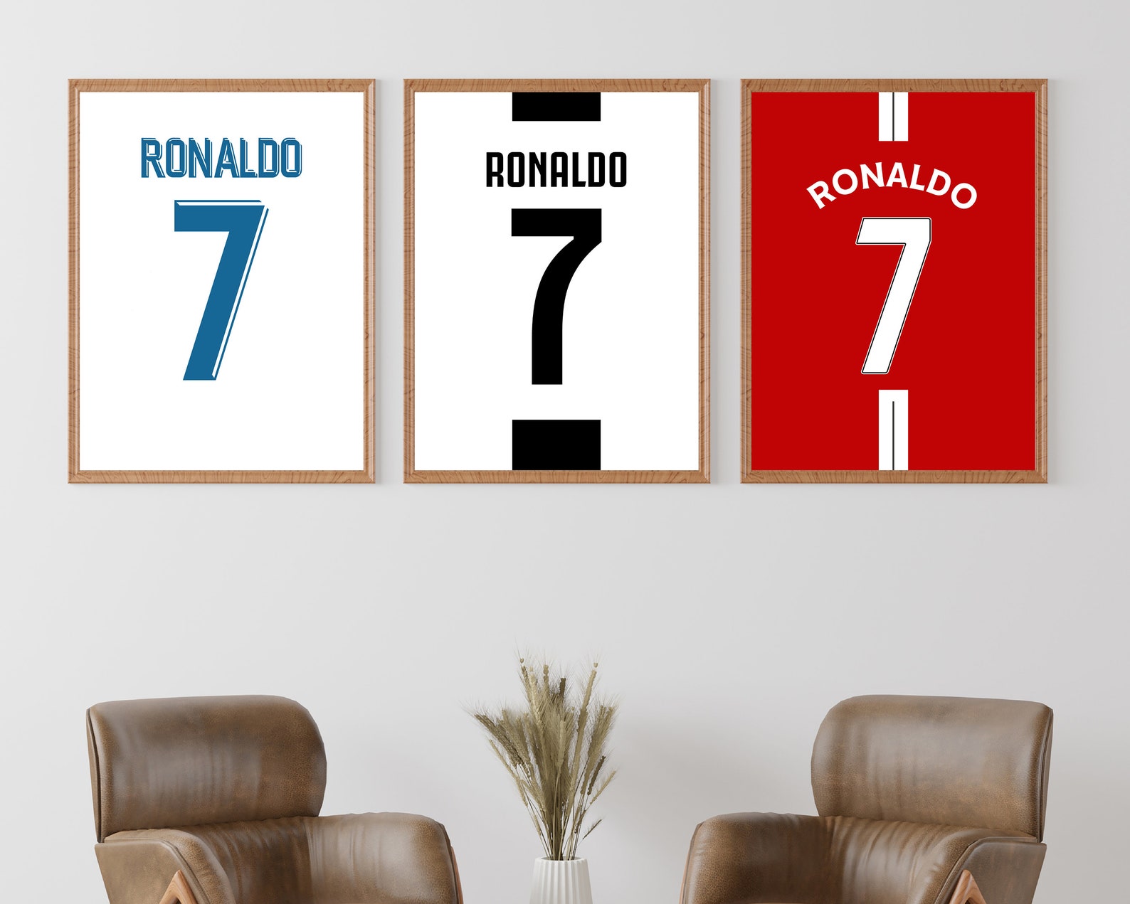 Printable Cristiano Ronaldo Jersey Bundle, CR7 Teams Posters, Soccer ...