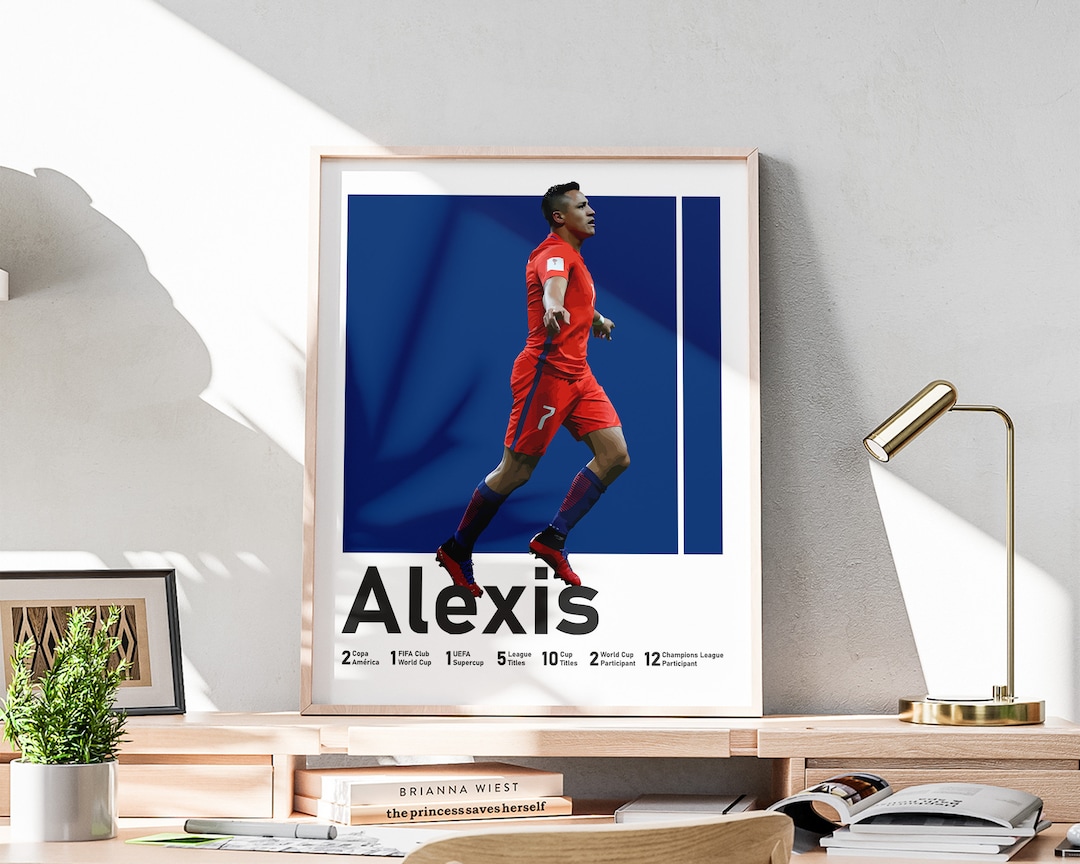 Printable Alexis Sanchez Poster, Chilean Soccer Forward, Alexis Sanchez ...