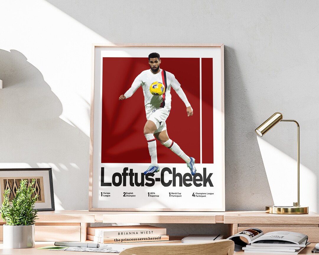 Printable Ruben Loftus-cheek Poster, English Midfielder, Gifts for ...