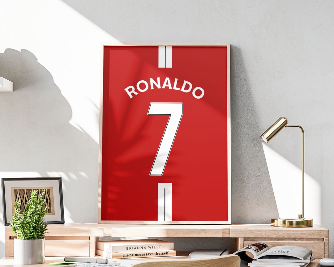 Printable Cristiano Ronaldo Iconic Wall Decor - Etsy