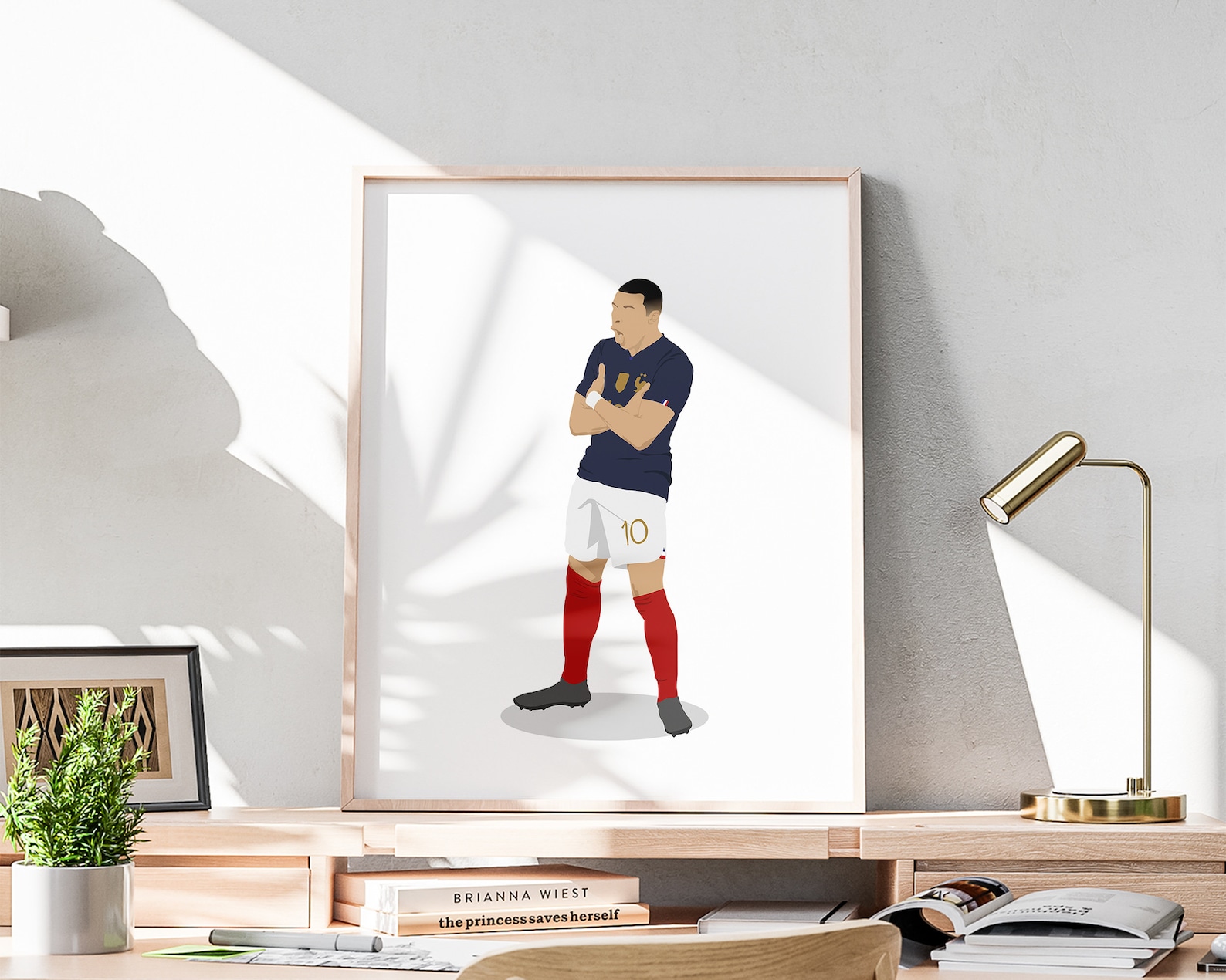 Football Players Art Prints, Soccer Star Drawings Bundle (PDF & JPG) - Etsy
