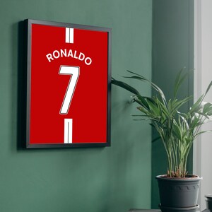 Printable Cristiano Ronaldo Teams Jersey Bundle - Etsy