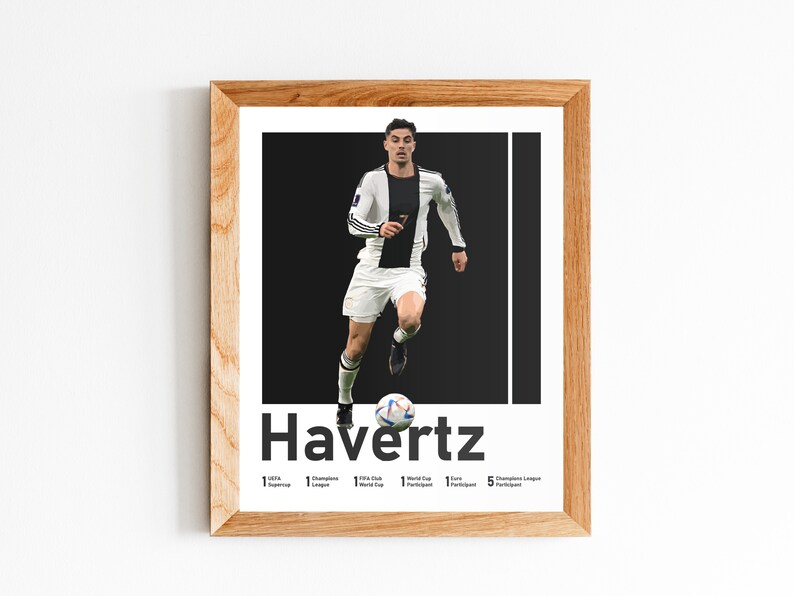 Kai Havertz Poster, Germany Soccer Art Print (digital Download) - Etsy