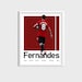 Printable Bruno Fernandes Poster, Soccer Print, Portuguese Midfielder ...
