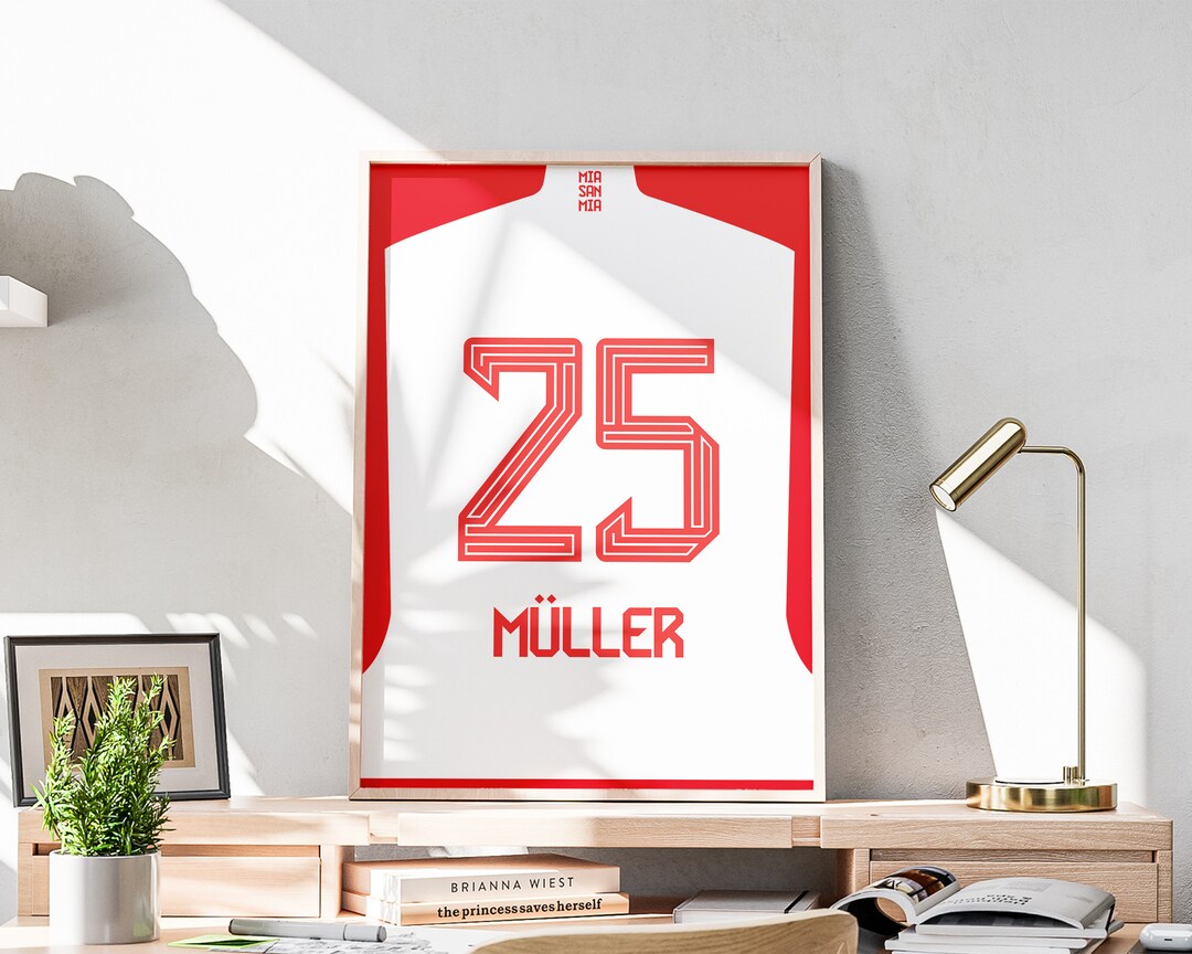 Thomas Müller Trikot zum Ausdrucken, neue Saison 2023-2024, deutsche ... Thomas Müller Trikot zum Ausdrucken, neue Saison 2023-2024, deutsche ...