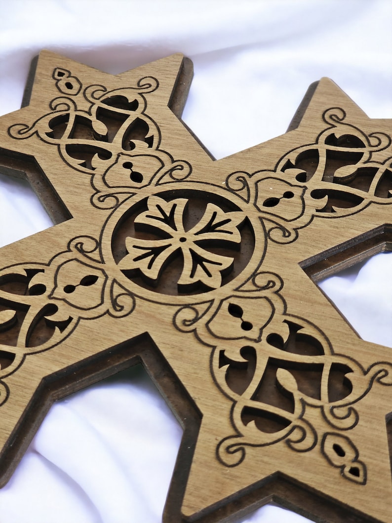 Coptic Wooden Cross - Etsy