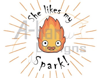 Calcifer Svg - Etsy Ireland