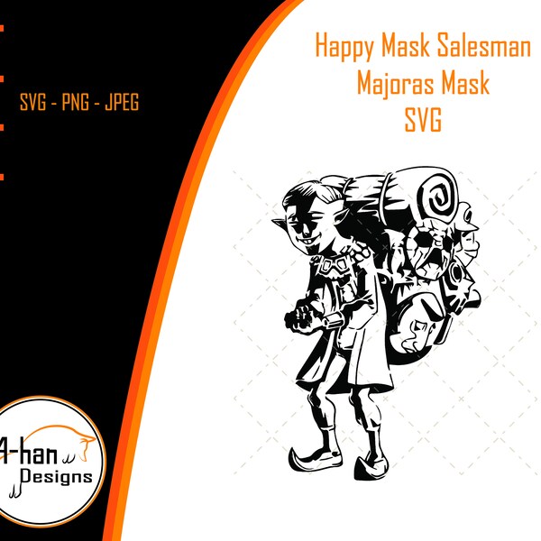 Happy Mask Salesman Mask - Etsy