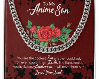Anime Son Necklace - Etsy